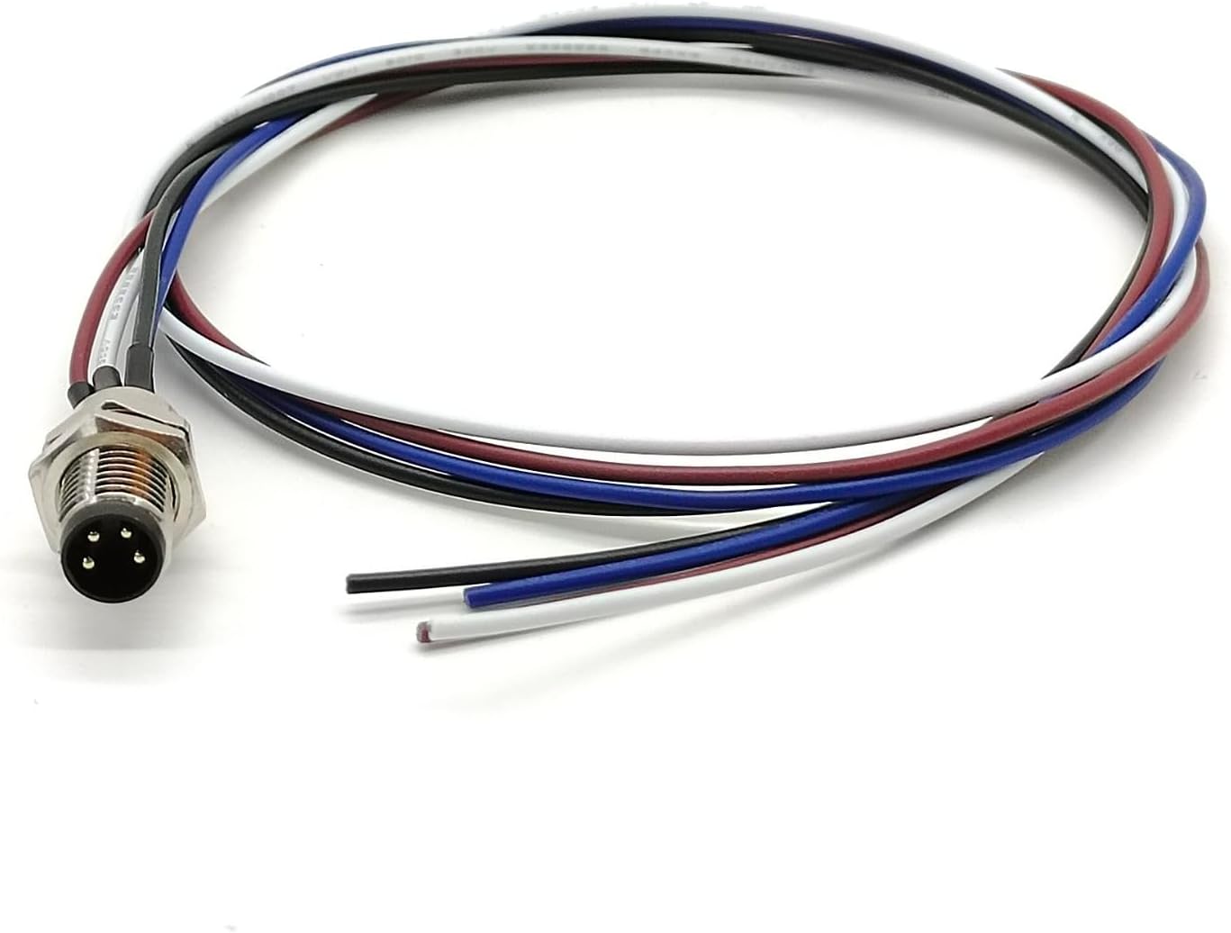 Amazon.com: Lonlonty M8 4 Pin Male & Female Socket Panel Aviation Wire ...