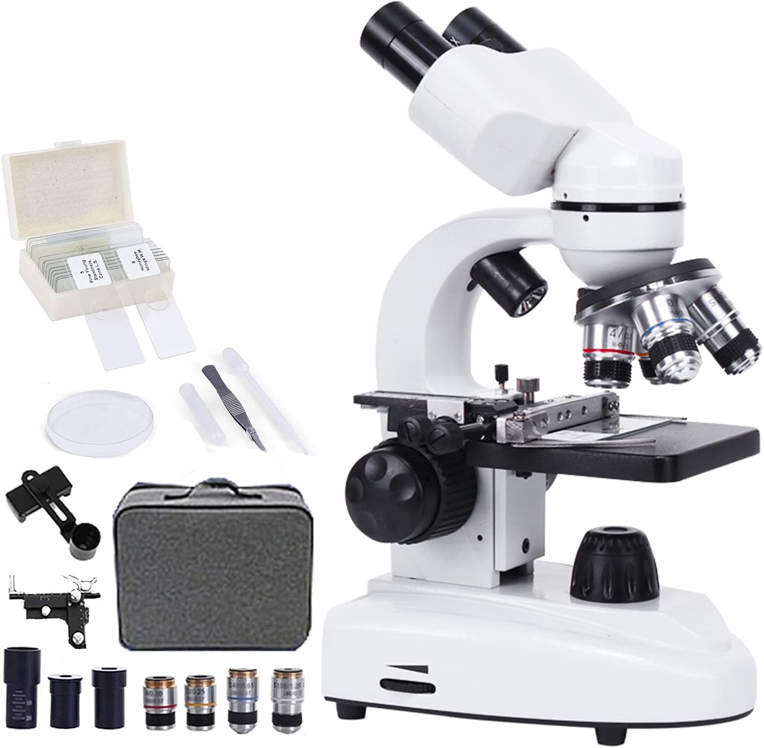Amazon.com: BrightFootBook 10000x Binocular Microscope for Adults, with ...