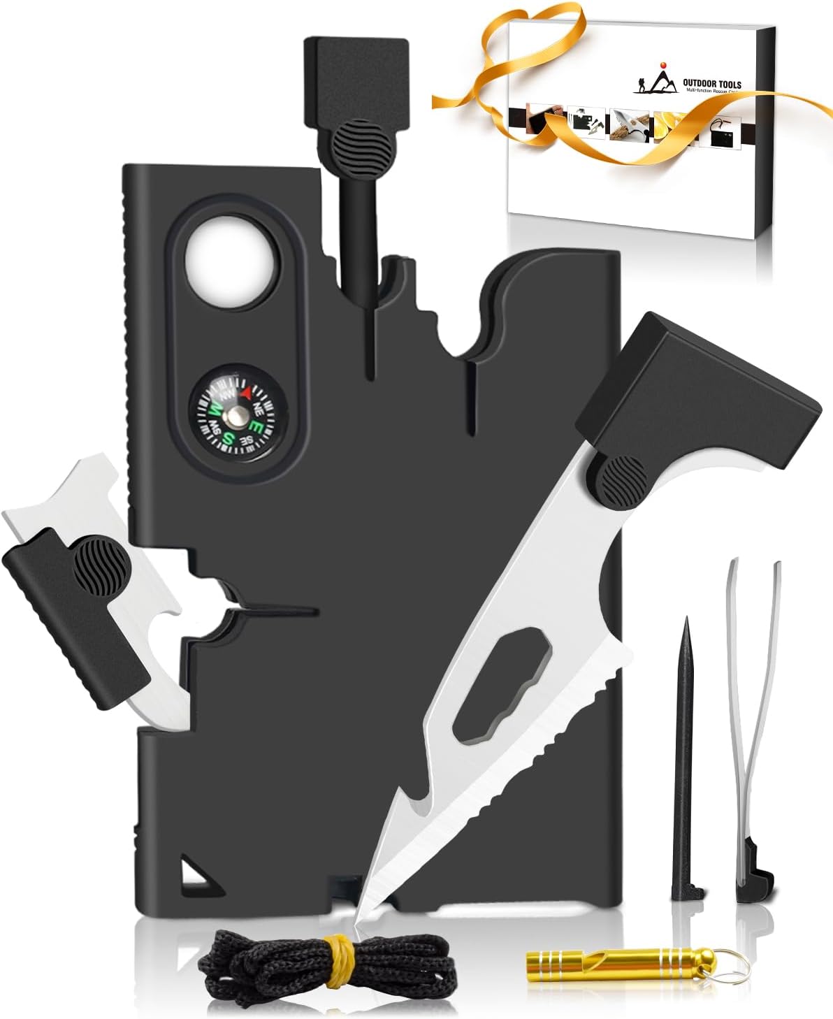 Lever Gear Toolcard Pro - 40 in 1 Credit Card Multitool. Slim ...