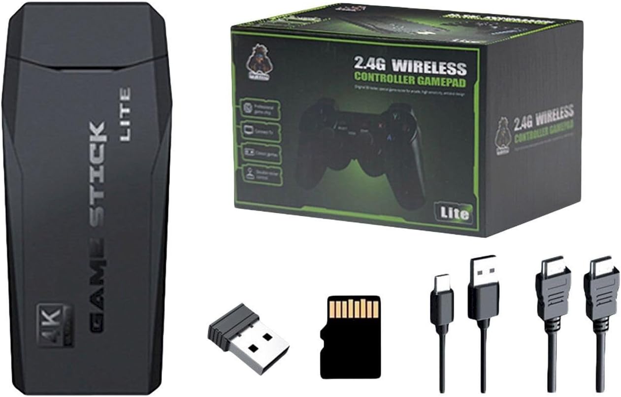 Amazon.com: M8 Retro Game-Stick, Revisit Classic Games with Built-in 9 ...