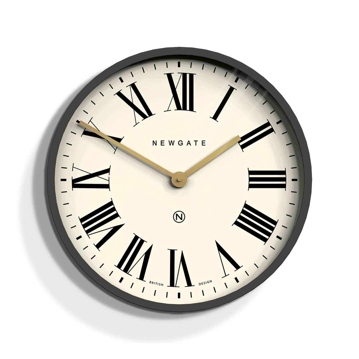 NEWGATE® Mr Butler Large Metal Wall Clock - Oversized Wall Clock ...