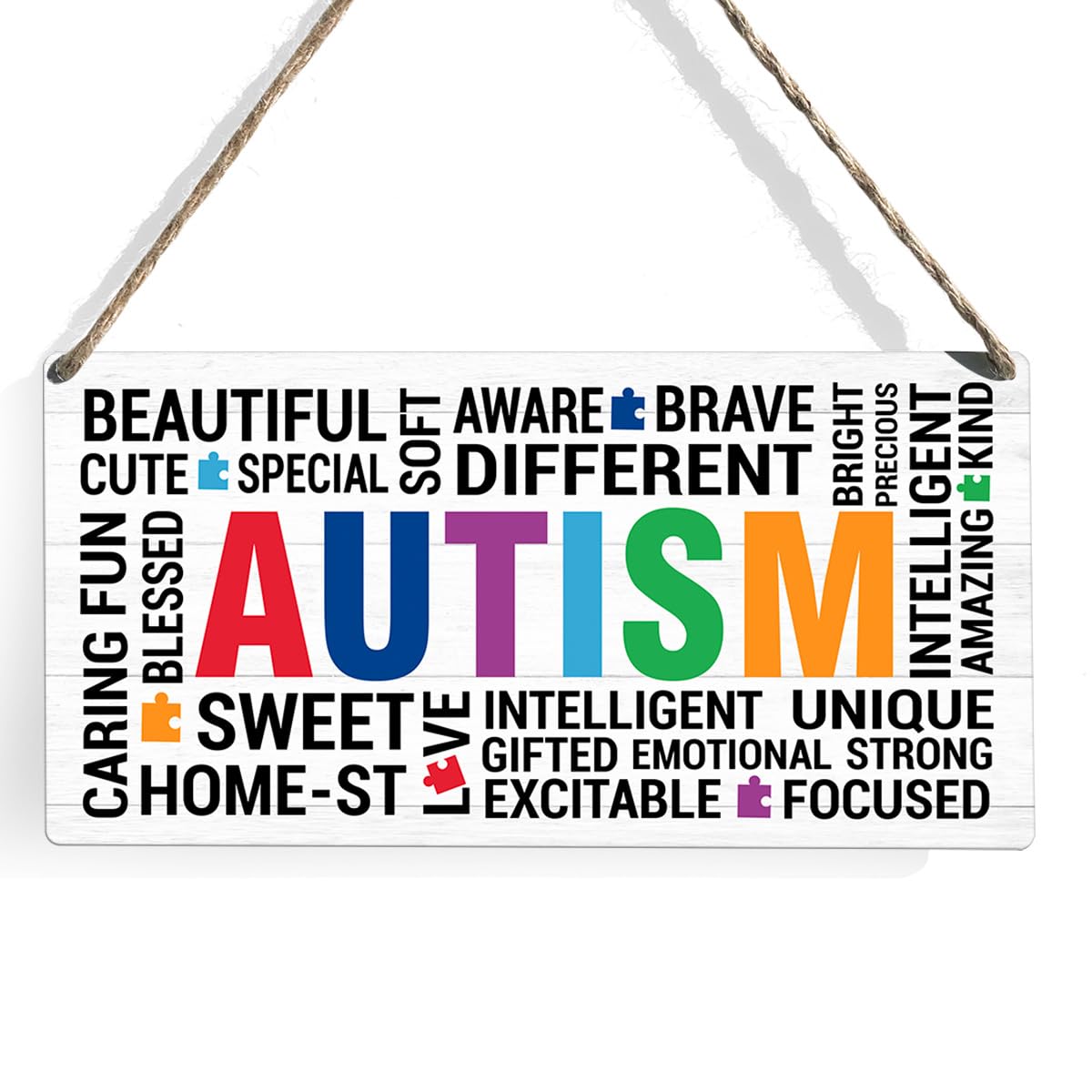 Amazon.com: Autism Signs, Autism Awareness Sign, Autism Awareness Wall ...