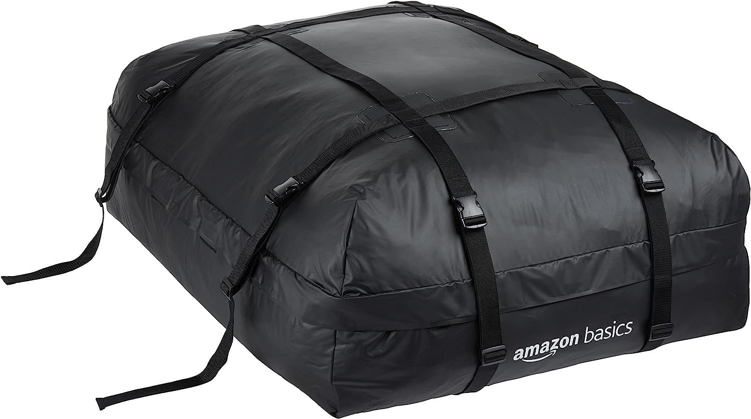 Amazon Basics Rooftop Cargo Carrier Bag, Black, 424.8 litres, 15 cu. ft ...