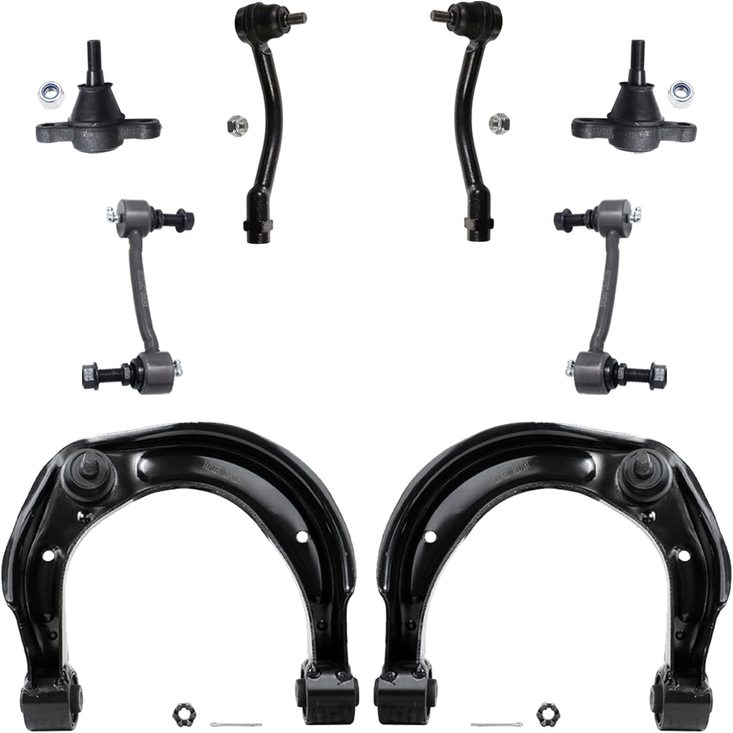 Amazon.com: Detroit Axle - 8pc Front End Suspension Kit for 2006-2010 Hyundai Sonata, 2006-2011 ...