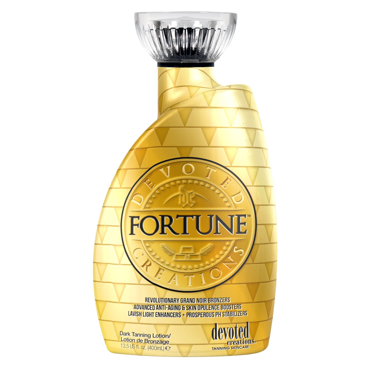 Amazon.com : Devoted Creations Fortune Bronzer Tanning Lotion 13.5 oz ...