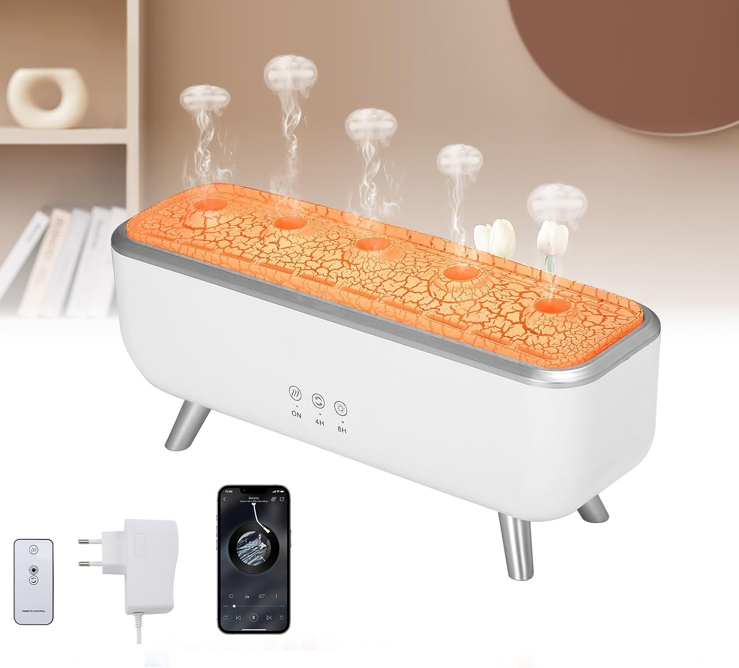 Jellyfish Essential Oil Diffuser, 300 ml Dynamic Aroma Diffuser with ...