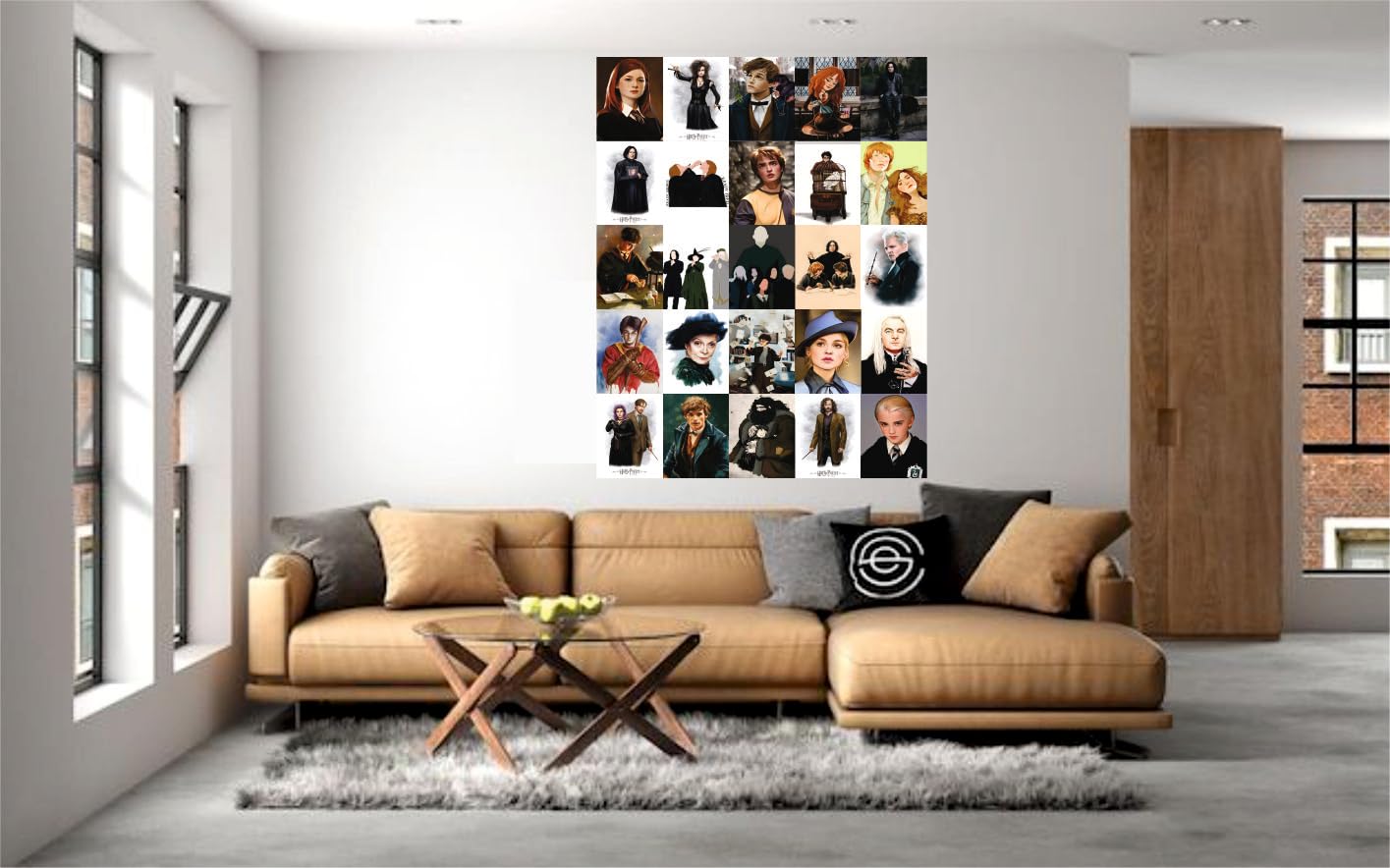 AMTHA AMTHA Pack of 25 Harry Potter 2 Wall Collage Kit | Wall Posters ...