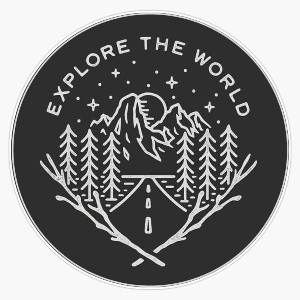 Amazon.com - STG Trading Explore Vinyl Bumper Sticker Decal Waterproof 5"