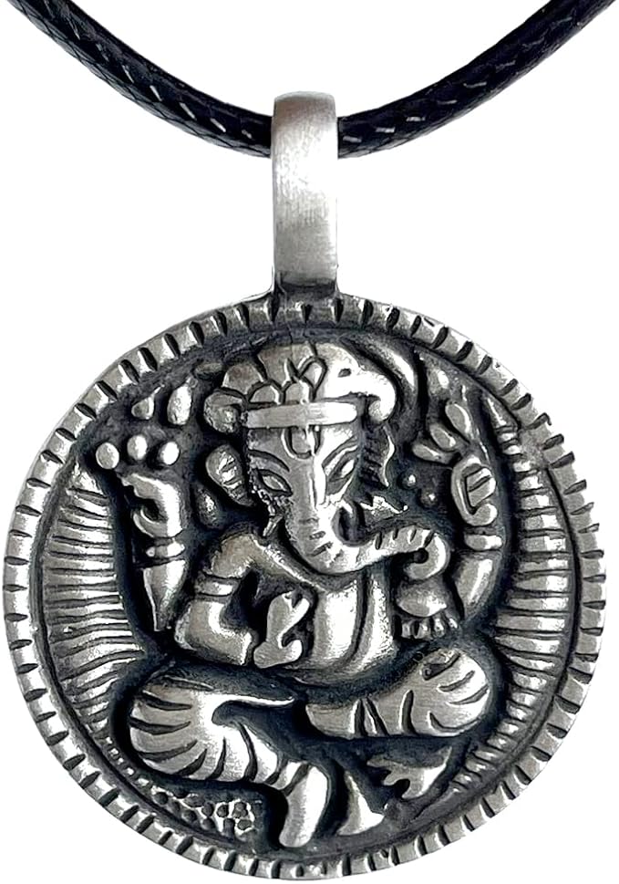 Hindu Jewelry Ganesha Ganapati Vinayaka Chaturthi Hinduism God Silver ...