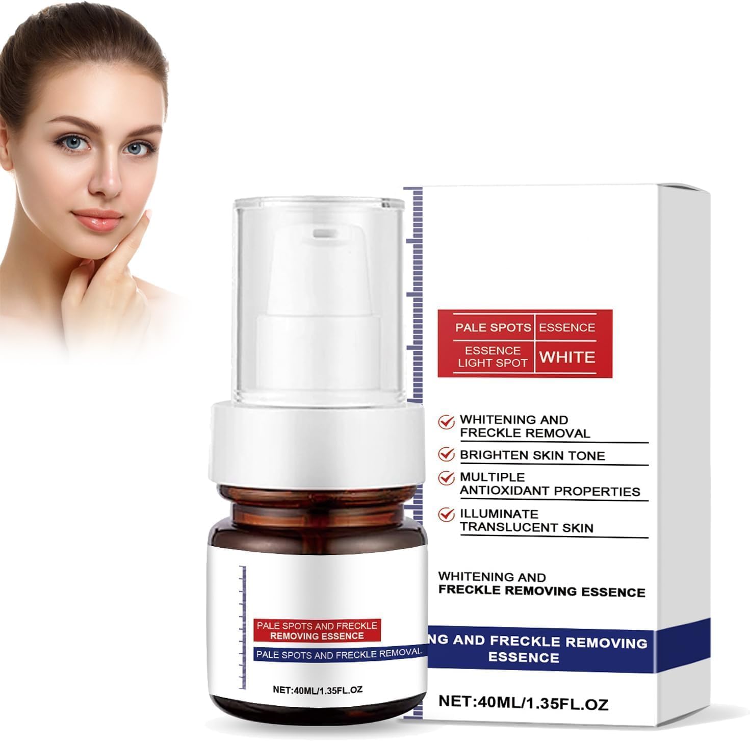Whitening And Freckle Removing Serum Cream, Anti-Spot Serum, Vitamin C ...