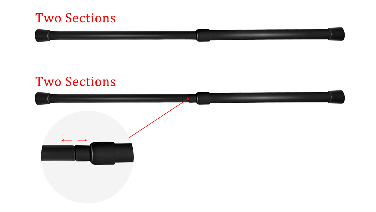 Watch How to use the tension rod ? on Amazon Live