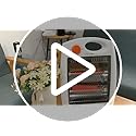 Amazon.com: Infrared Space Heater for Indoor Use Home Office Bedroom ...