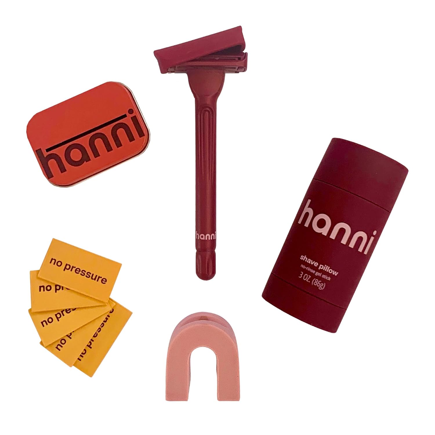 Amazon.com: HANNI Shave Starter Set, Safety Razor + Blades + Shaving ...