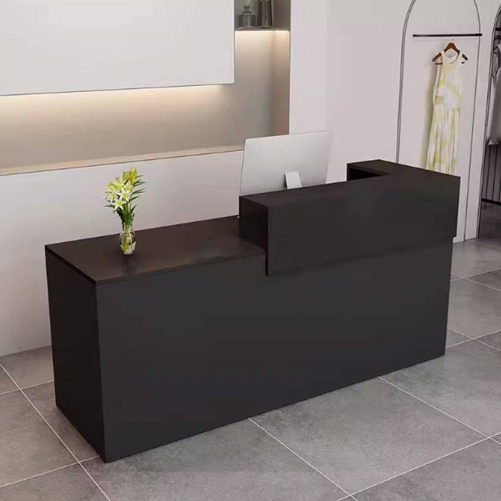 Reception Desk, Front Desk Reception Counter, Retail Counter For ...