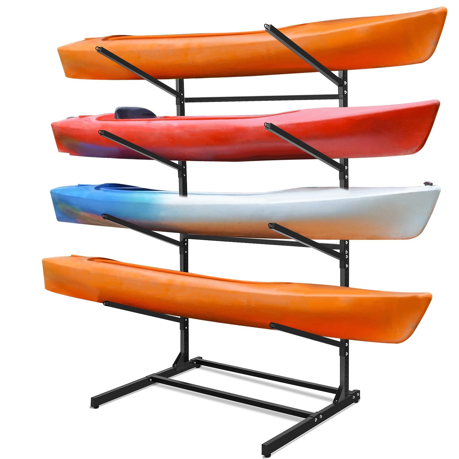 Amazon.com : Gisafai Kayak Storage Rack Freestanding Kayak Rack ...