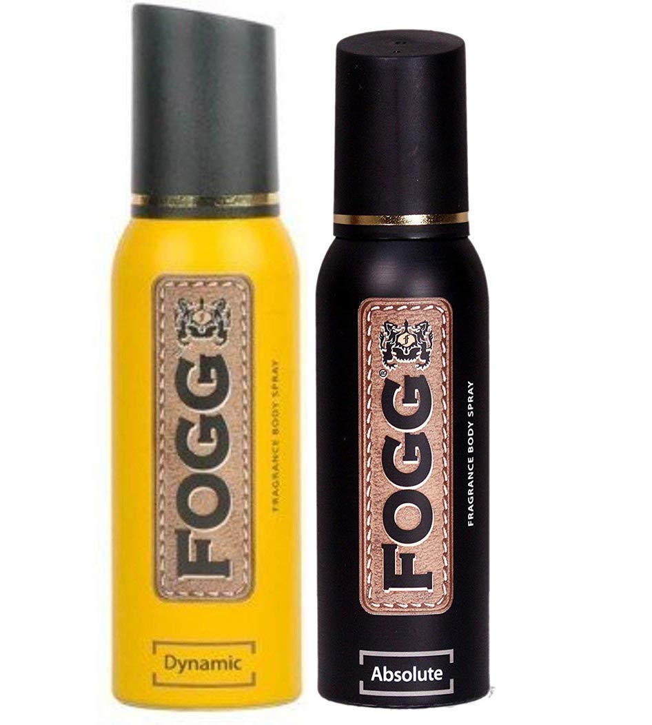 Buy FOGG Unisex Dynamic & Absolute Fragrance Body Spray (Pack Of 2 ...