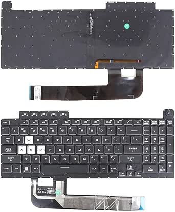 Amazon.com: Laptop Replacement US Keyboard Compatible with ASUS TUF ...