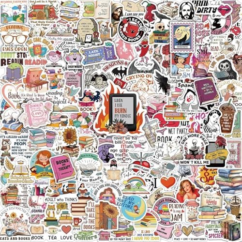 Amazon.com: Joyppy 192 PCS Reading Stickers for Kindle, Bookish Booktok ...
