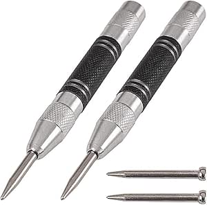 Farady Heavy Duty 6 Inch Automatic Center Punch with Replacement Tips ...