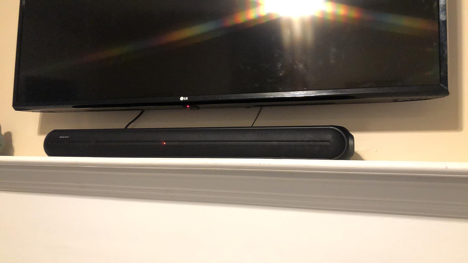$15/mo - Finance Sonic Blast Sound Bar for TV with Subwoofer 31.5" 2.1 ...