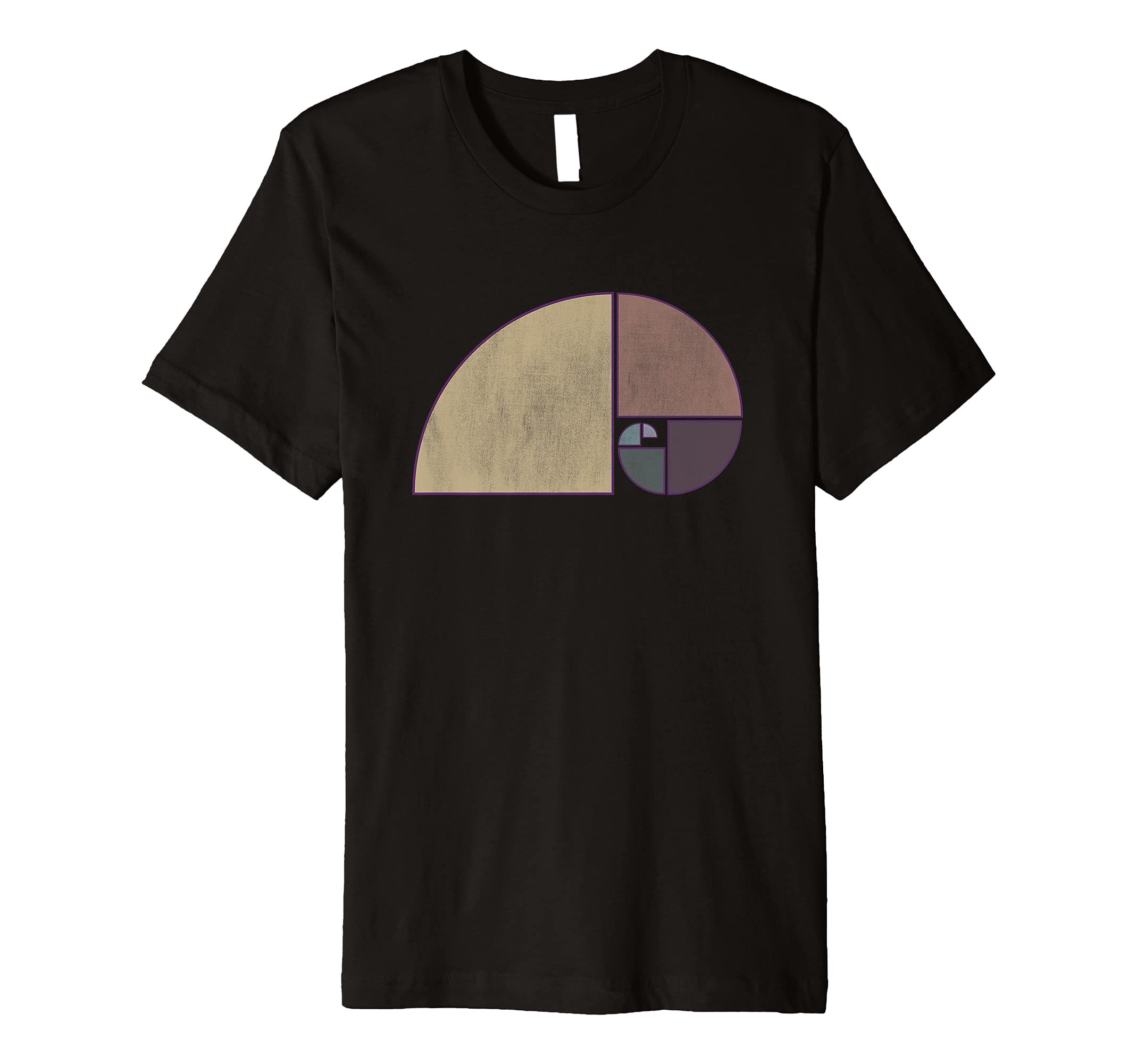 Snapklik.com : Golden Ratio Spiral Art Fibonacci Spiral Fauvism Shirts