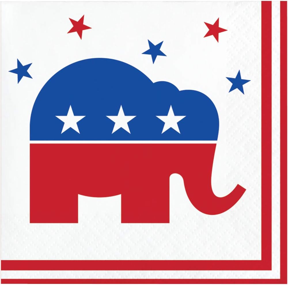 Amazon.com | Cocktail Napkins Election Day 2020 Republican Party ...
