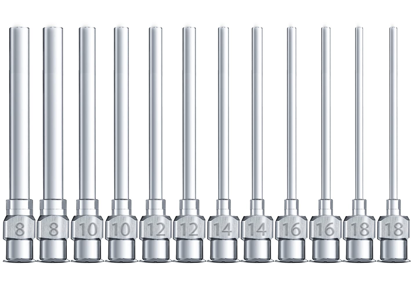 Snapklik.com : Dispensing Needle 197inch Stainless Steel Blunt Tip ...