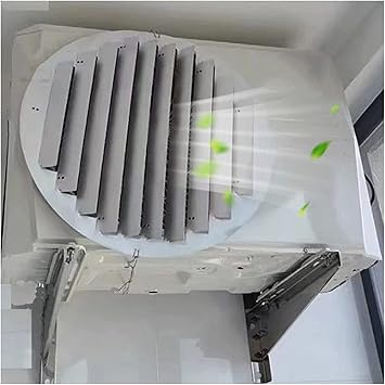 Amazon.com: Outdoor Ac Unit Cover Air Conditioner Deflector,Stainless ...