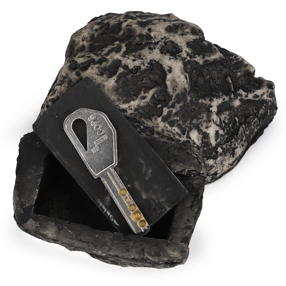 Livebe Hide a Spare Key Fake Rock,Cash Hider,Decoration Safe Holder ...