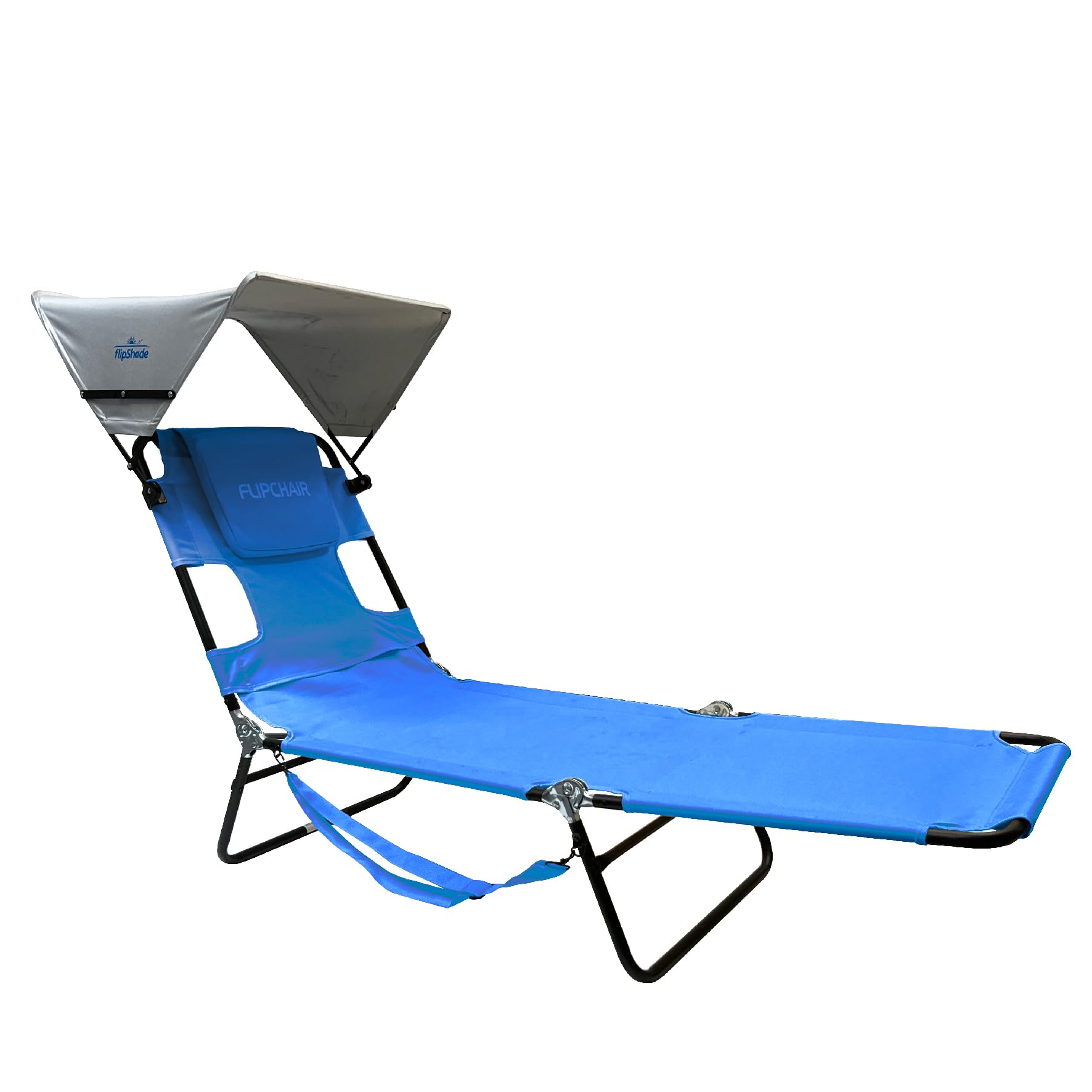 Amazon.com : Face Down Flip Chair with Adjustable Shade - Chaise Lounge ...