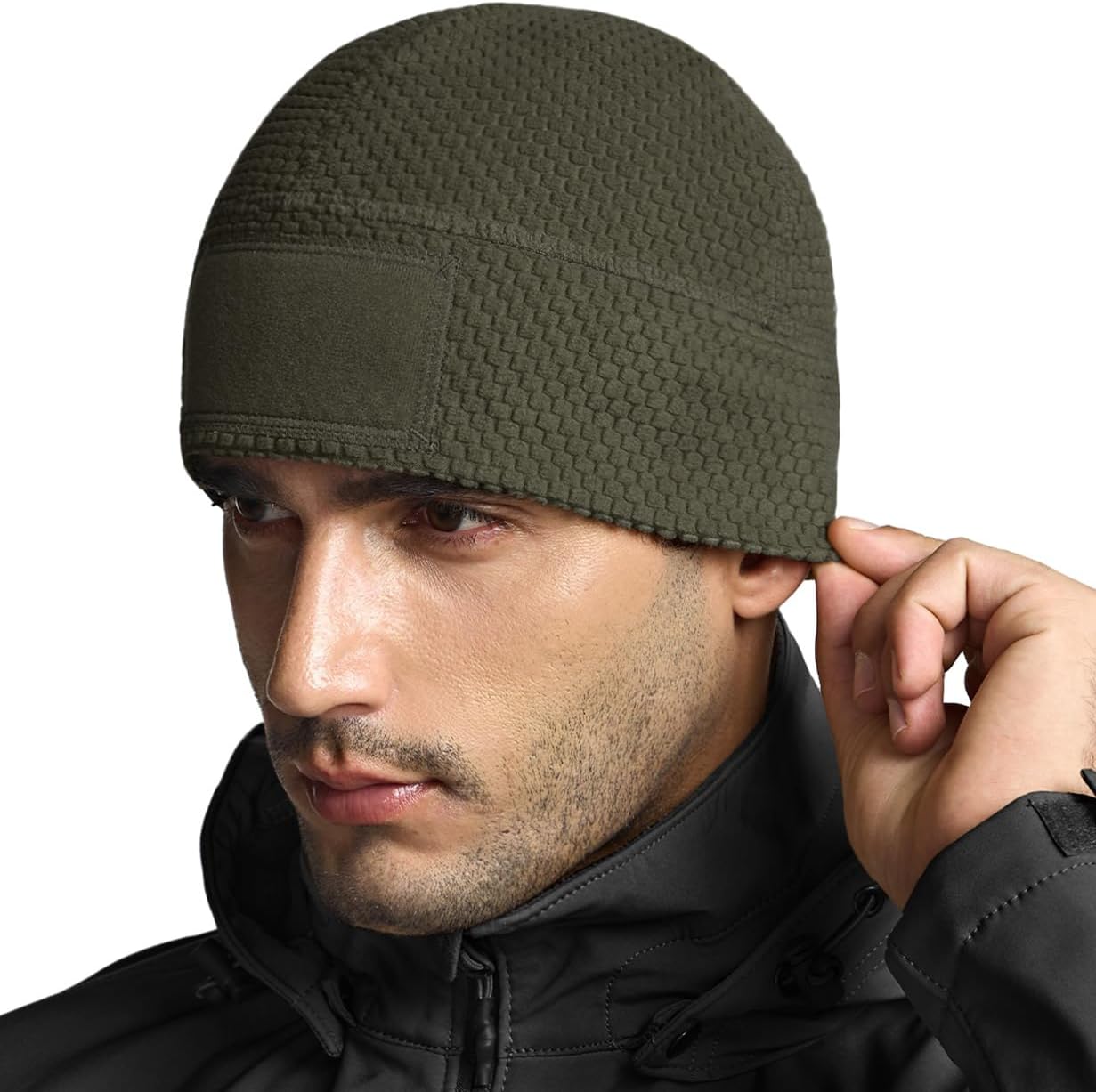 CQR Men's Fleece Tactical Beanie, Lightweight Army Military Skull Cap ...