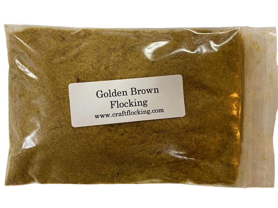 Amazon.com: Generic Flocking Fibers 1 Ounce Package (Golden Brown ...