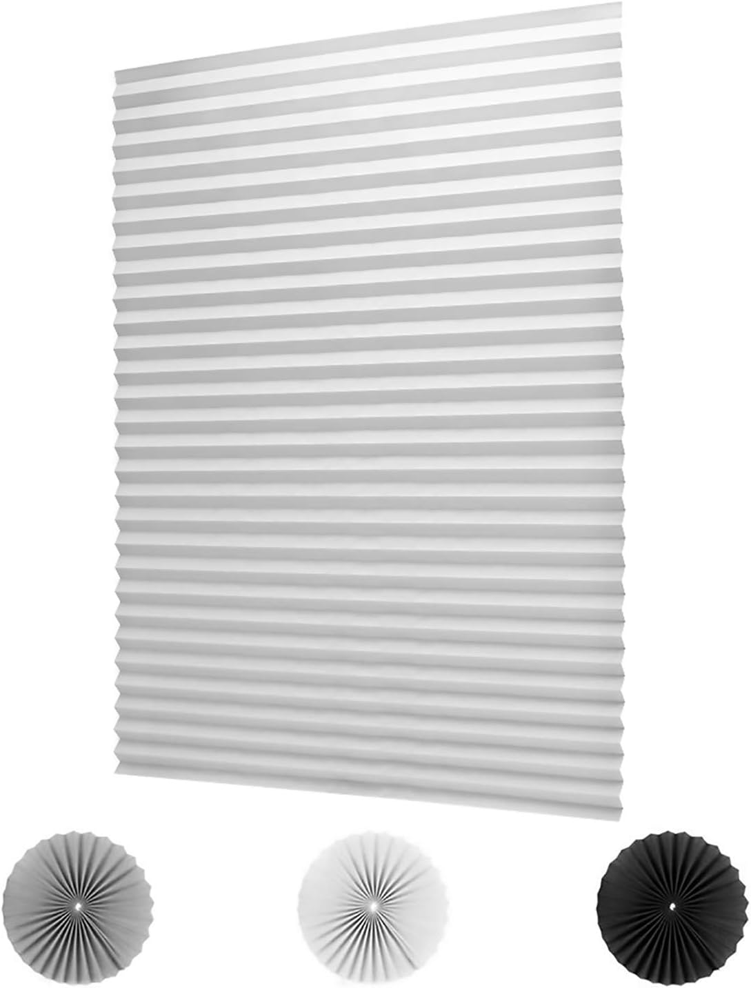 Amazon.com: Redi Shade No Tools Original Light Filtering Pleated Fabric ...