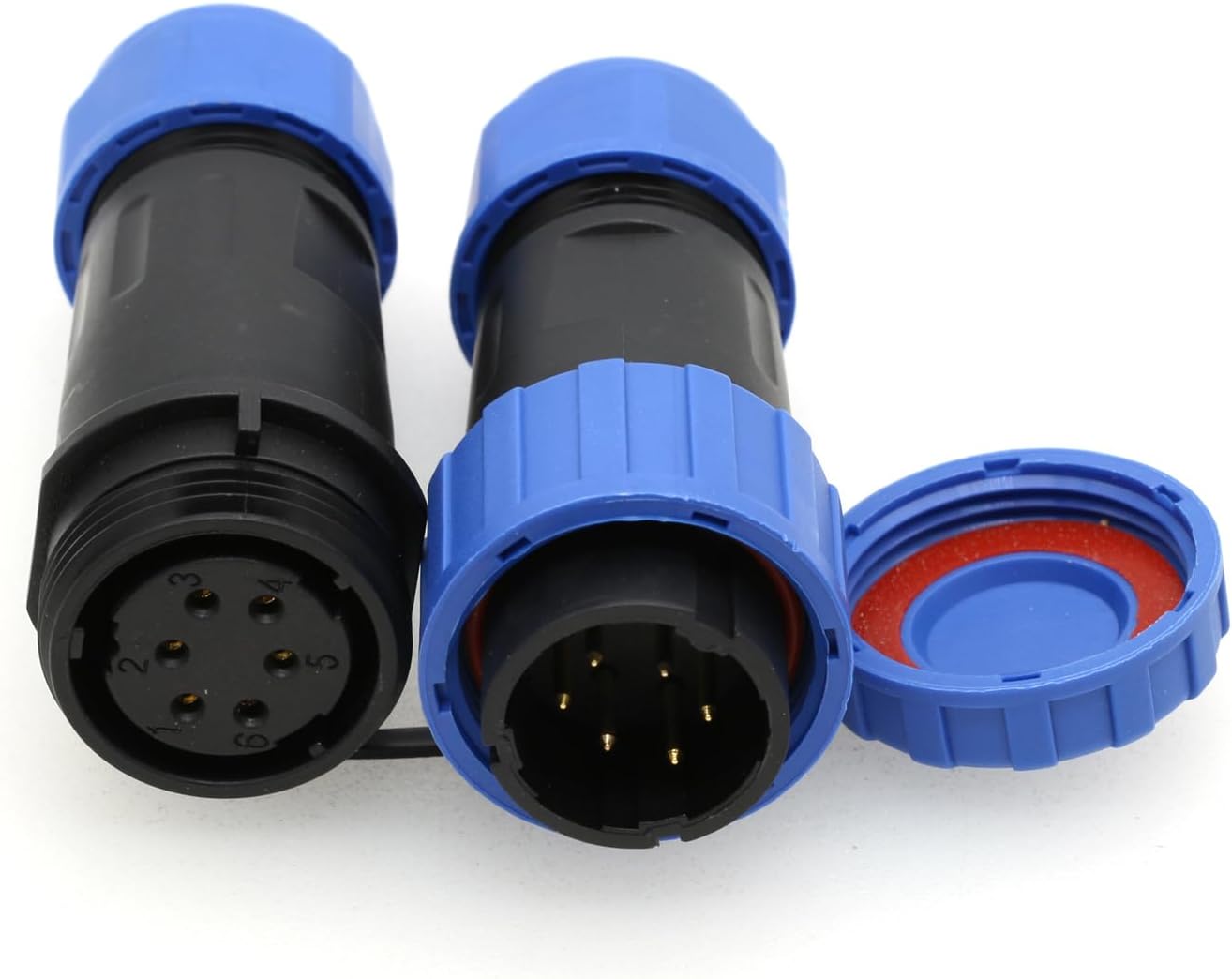 Amazon.com: ZBLZGP TY20 6 Pin Connector Waterproof Circular Quick ...