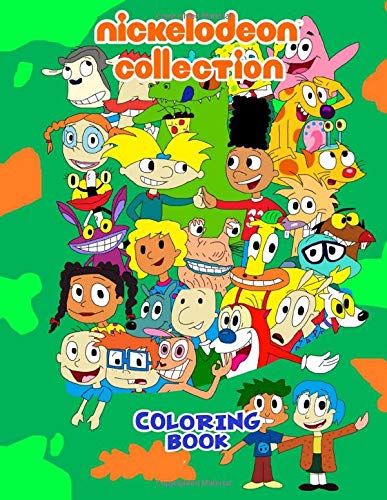 Buy Nickelodeon Collection Coloring Book: 90's Nick Coloring Books for ...