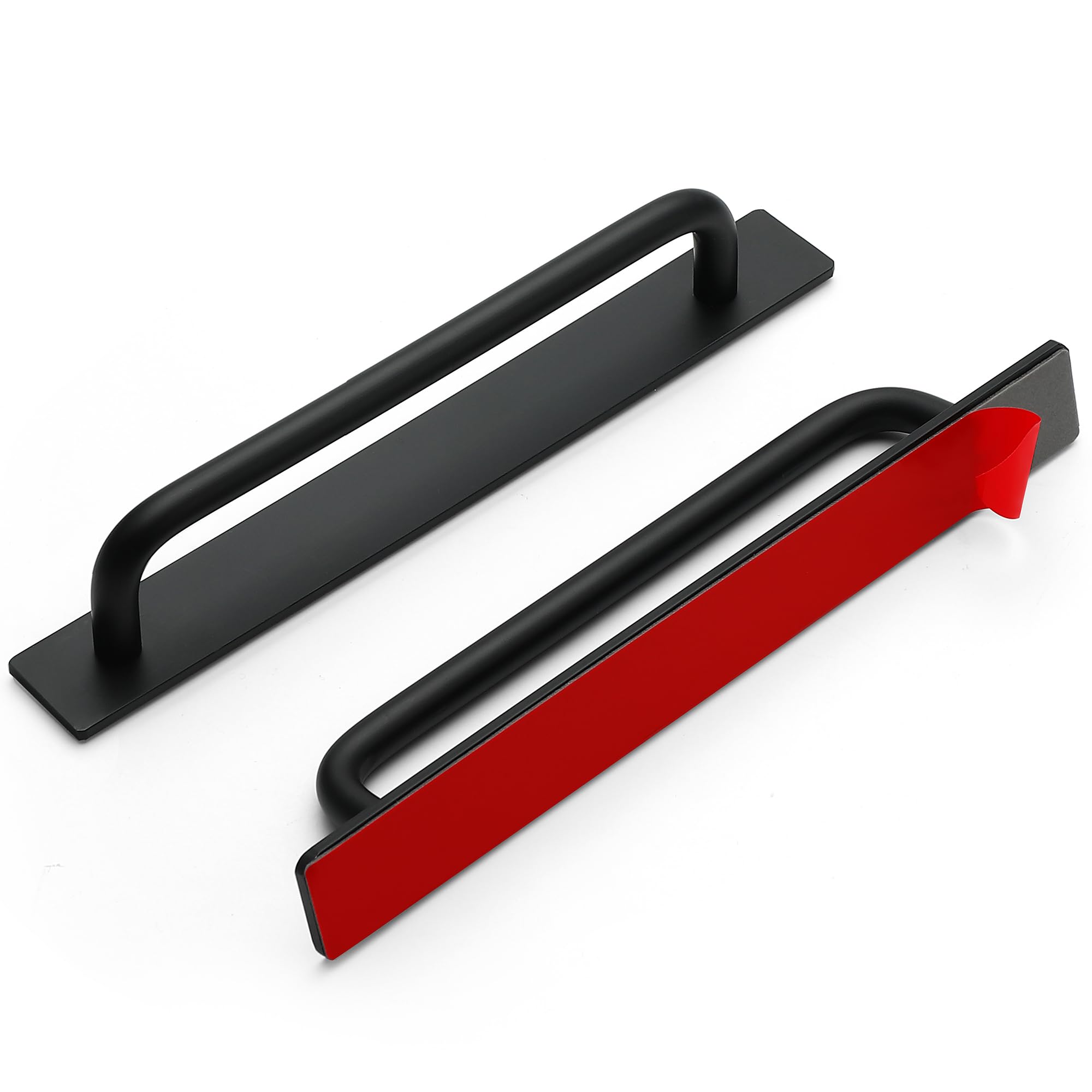 12 Pack Adhesive Handles Self Stick Instant Cabinet Handles 8.35" Stick ...