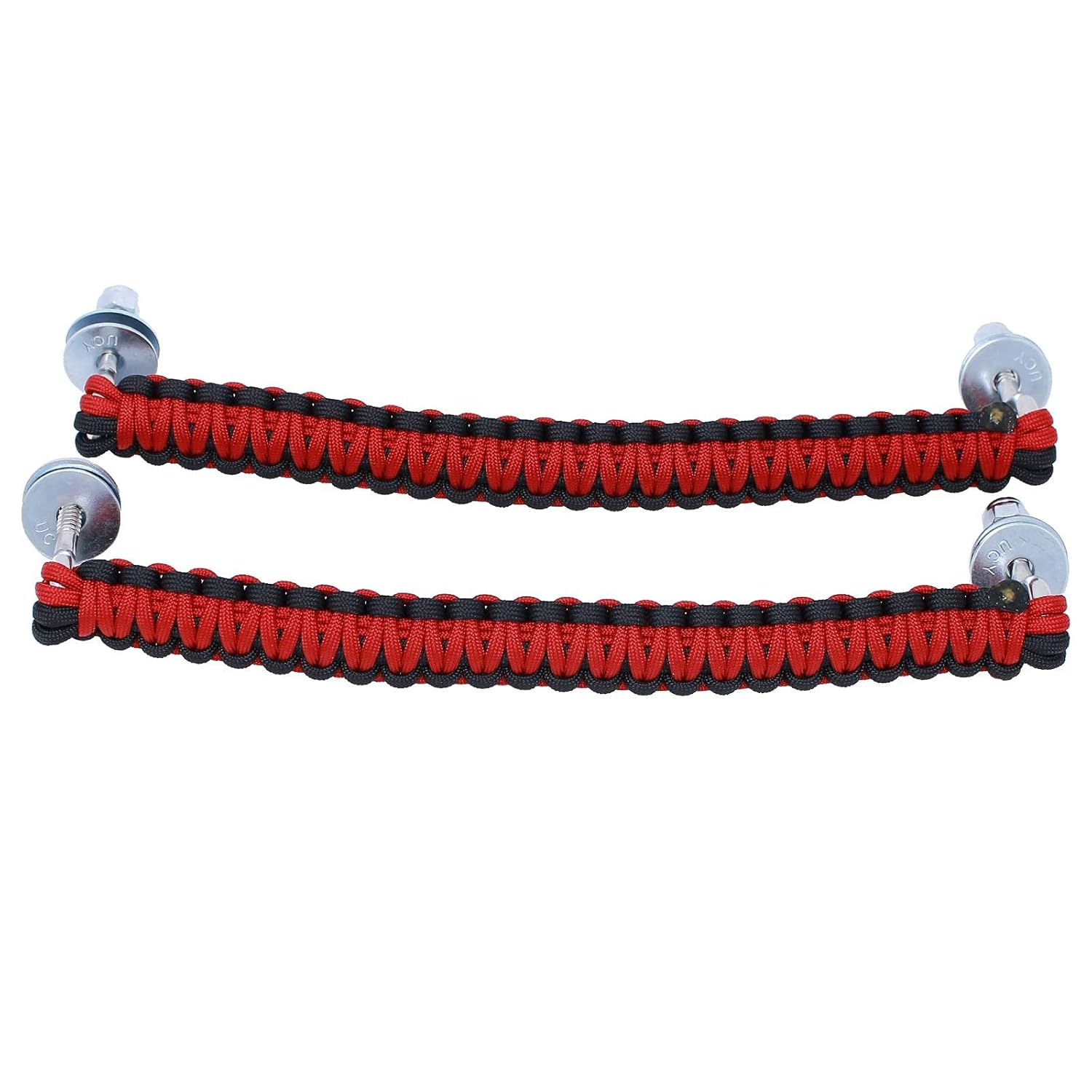 Amazon.com: BubbasGarageTv - Bolt-On/Roof Rack Paracord Grab Handles ...