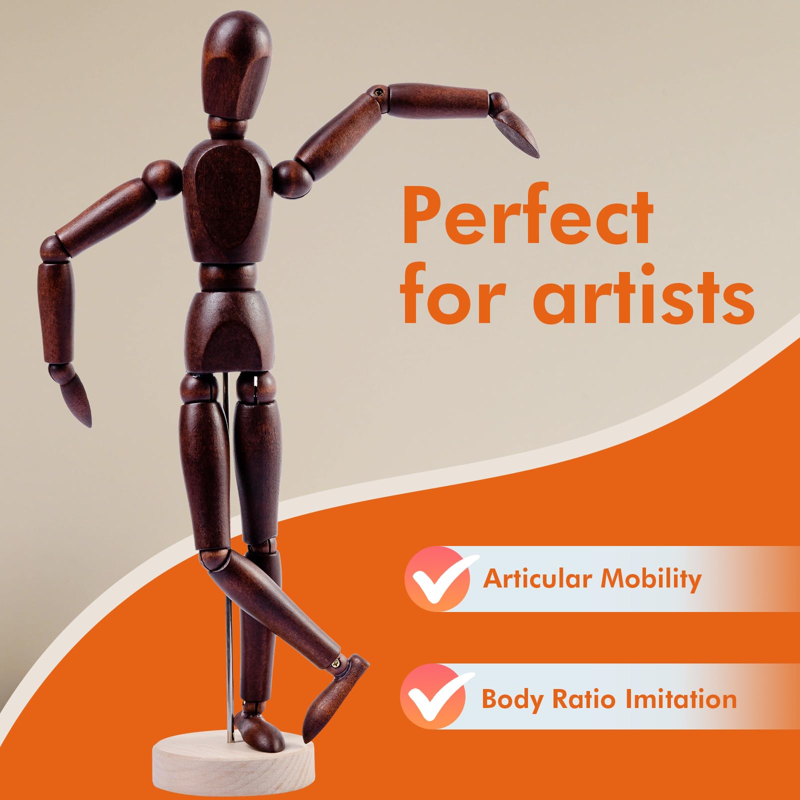 Snapklik.com : Falling In Art 12Inch Drawing Mannequin
