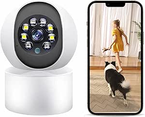 Amazon.com: Security Camera, Wireless Home Security Cameras Monitor for ...