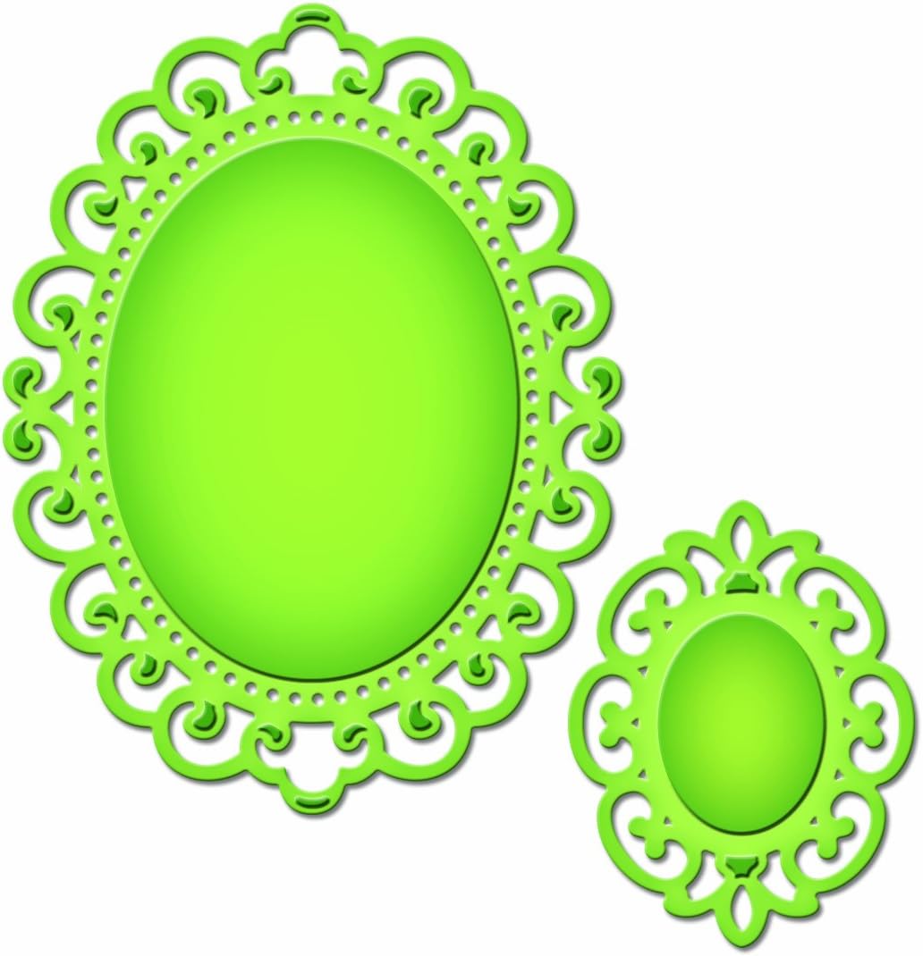 Amazon.com: Spellbinders S2-043 Shapeabilities Frame Two Die D-Lites ...