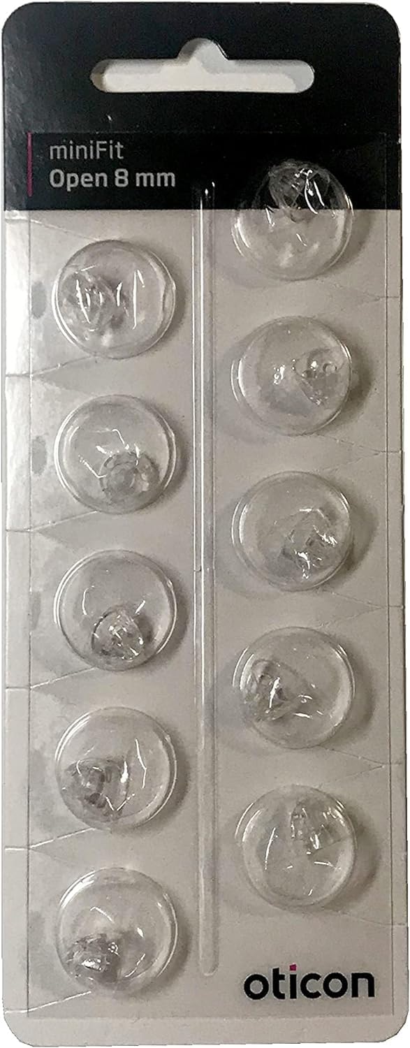Amazon.com: Oticon Open MiniFit Dome 8mm 1-Pack (10.0 Count) by Oticon ...