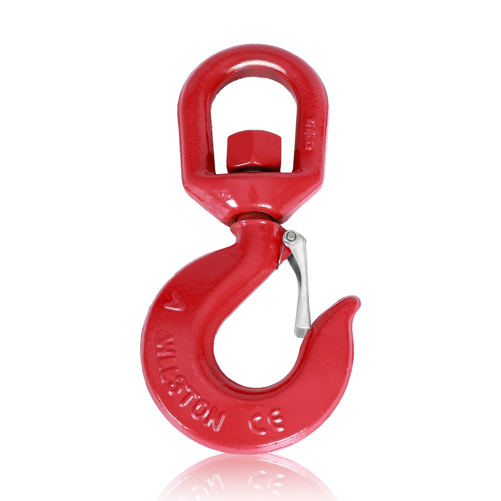 Snapklik.com : 3 Ton Swivel Lifting Hook Heavy Duty, Round Rotating Hook