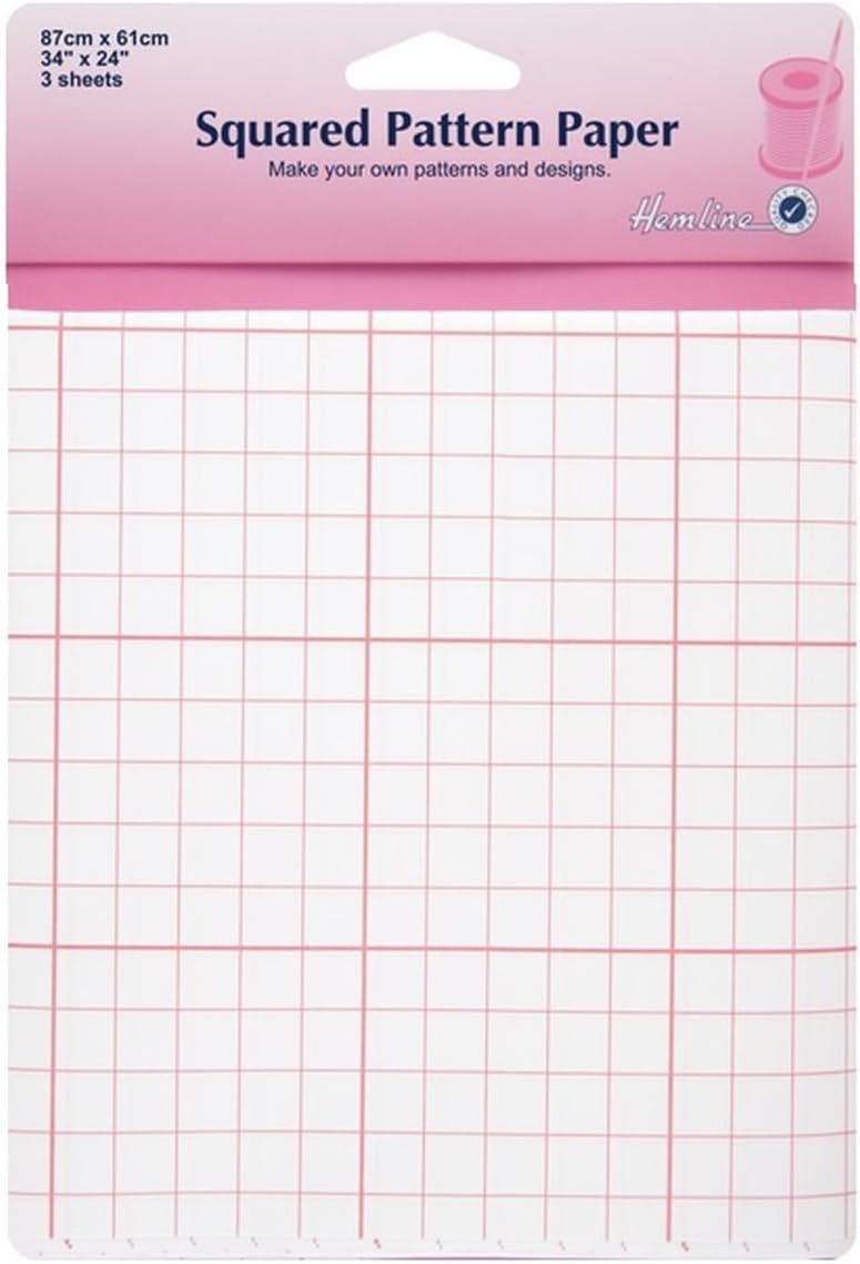 Prym Dressmaker's Pattern Paper, White, 100 x 5 x 5 cm : Amazon.co.uk ...