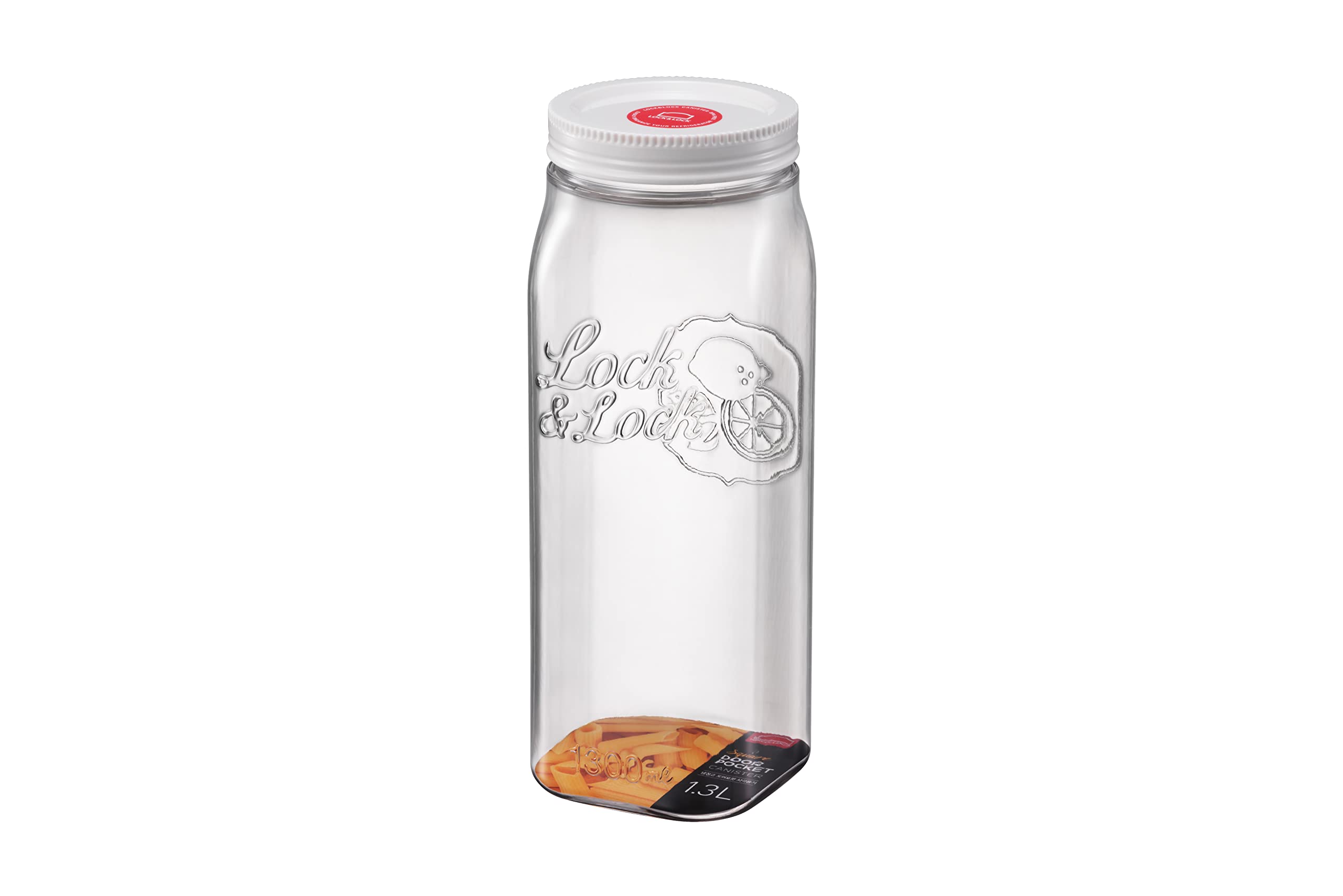 Amazon.com: Lock & Lock 1.3 Litre Door Pocket Canister, Clear : Home ...