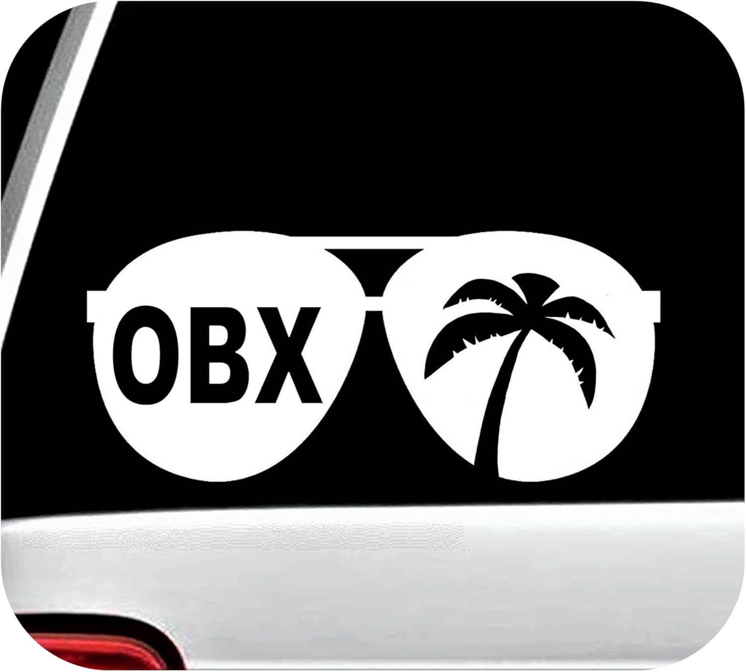 Amazon.com: OBX Outer Banks Vinyl Decal Sticker for Car F1001 : Sports ...