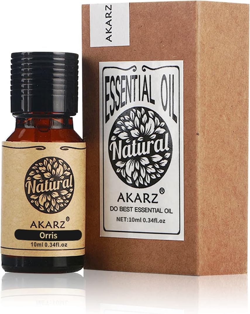 Amazon.com: AKARZ Orris Essential Oil Natural Organic Pure Orris Oil ...
