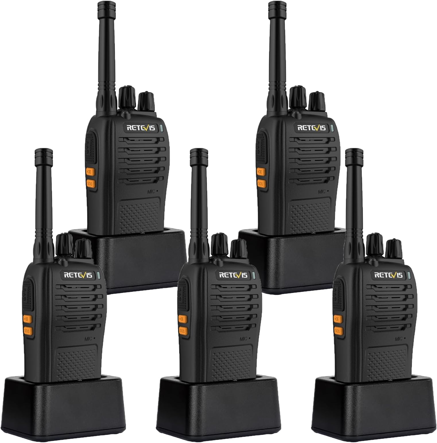 Retevis RT27 Walkie Talkie, Long Range Walkie Talkies for Adults, with ...