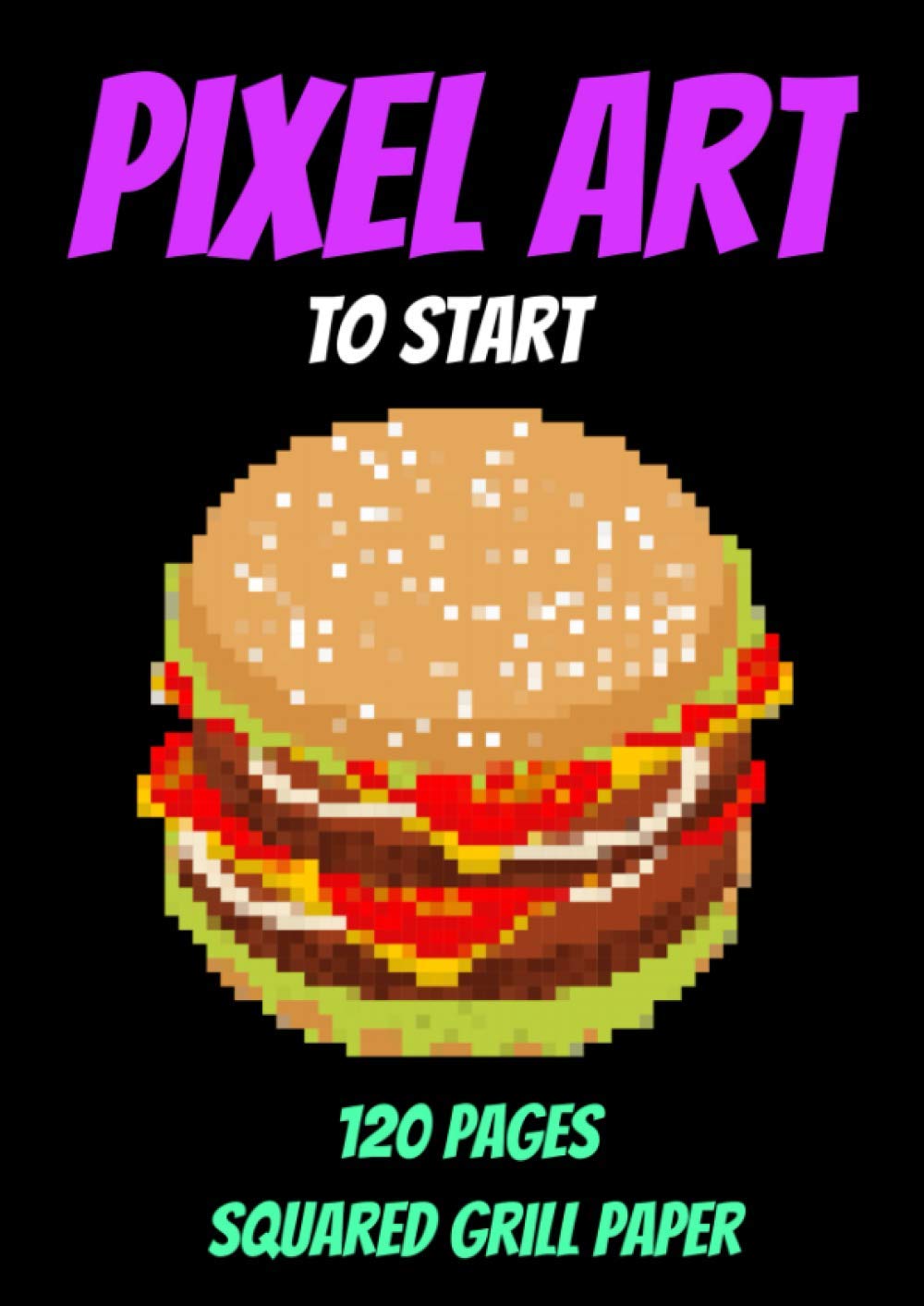 Pixel Art Notebook Pixel Art Coloring Graph Paper Notebook Pixel ...