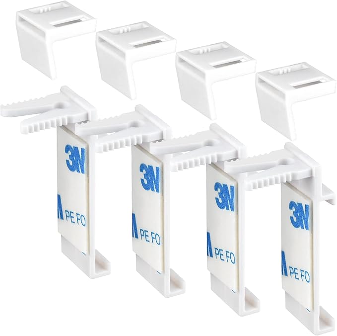 Clamp Holder for Klemmfix Roller Blind, Ancable Double Roller Blind, No ...
