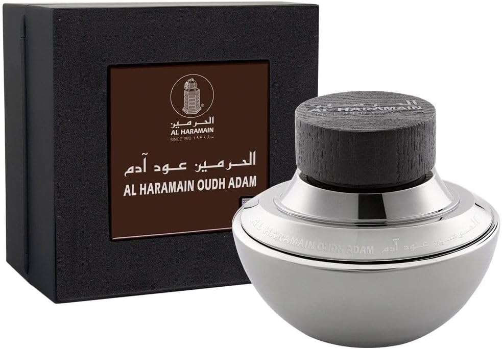 Amazon.com : Al Haramain Oudh Adam Eau De Parfum Spray for Unisex ...